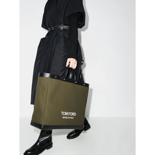 20AW☆送料込【トムフォード】コピー T SCREW キャンバス ロゴ トートTF121|スーパーコピー優良サイト